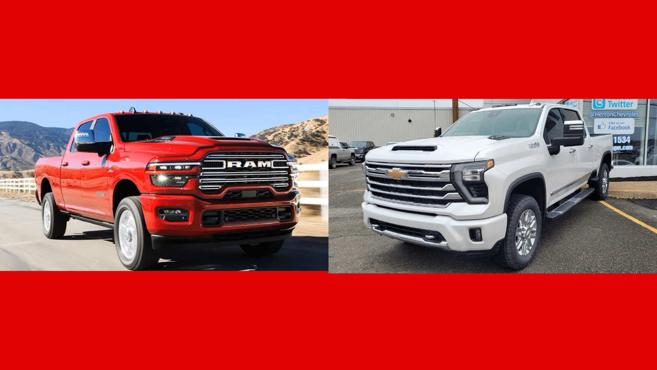 2025 Ram 1500 vs 2025 Silverado 1500 Comparison Review - Truck Report Geeks